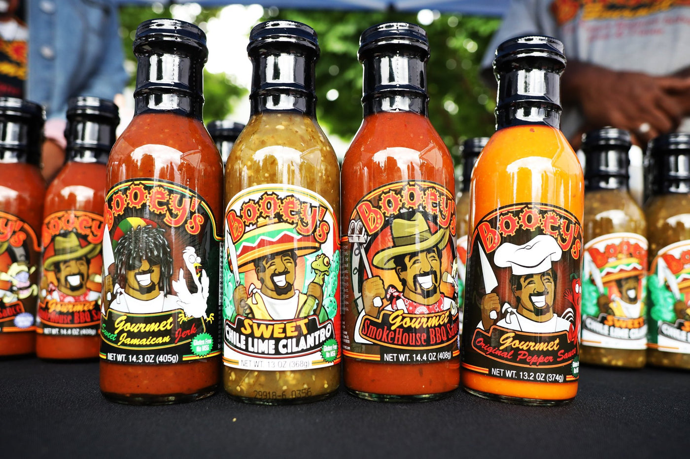 Booey's Gourmet: Collection of Finishing Pepper Sauces & Rubs